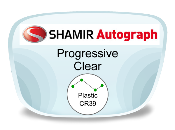 Shamir Autograph Digital (HD) Progressive Plastic Prescription Eyeglass ...